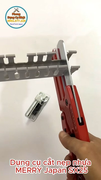 Kìm cắt nẹp nhựa tủ điện SX25 Merry Japan, #phongdụngcụnhật ,#tooljapan , #kìm_cắt_mang_nhua ...