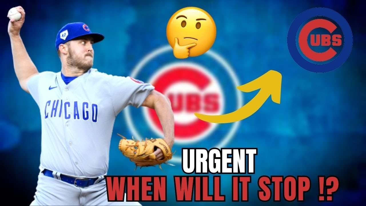 😱CHICAGO CUBS NEWS - ALERT - AND NOW ?😱 - YouTube