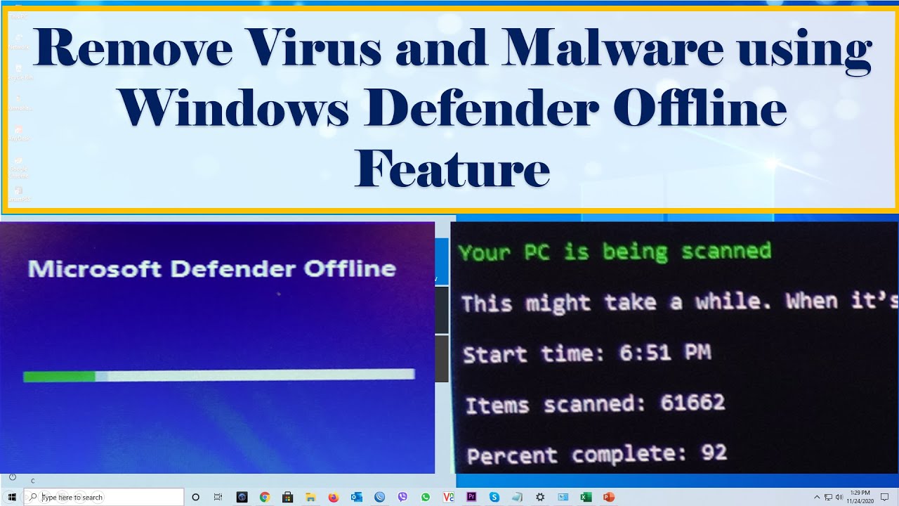 How to Remove Virus and Malware using Windows Defender Offline Feature ...