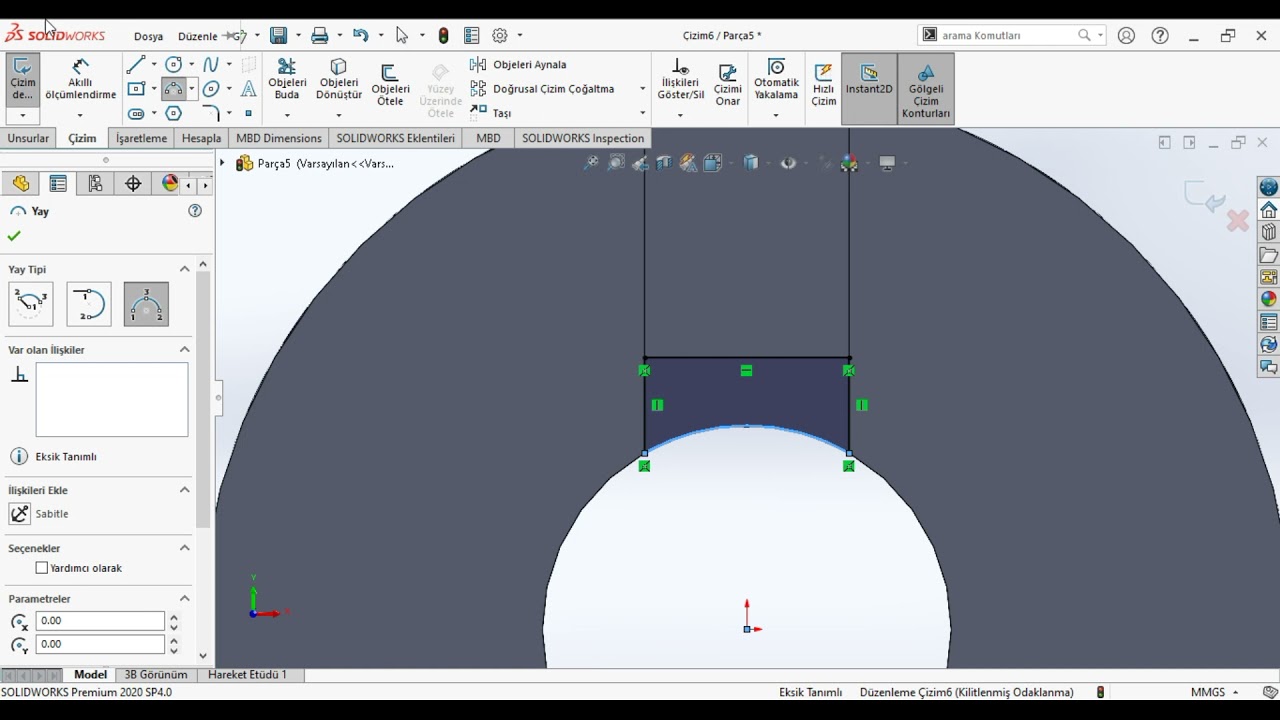 Solidworks 4. Hafta / Bitirme Projesi - YouTube