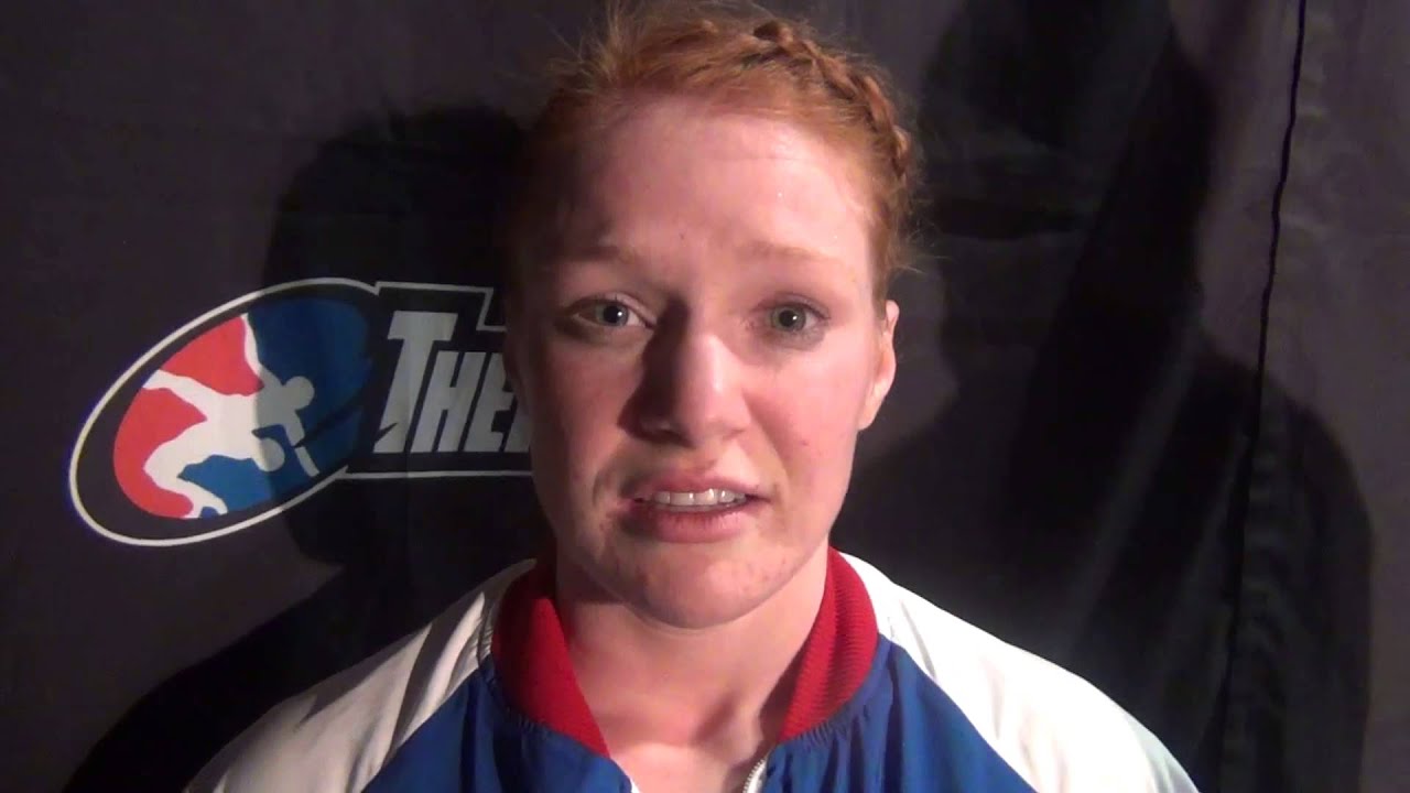 Jennifer Page, 2014 Open women's freestyle champion, 60 kg - YouTube