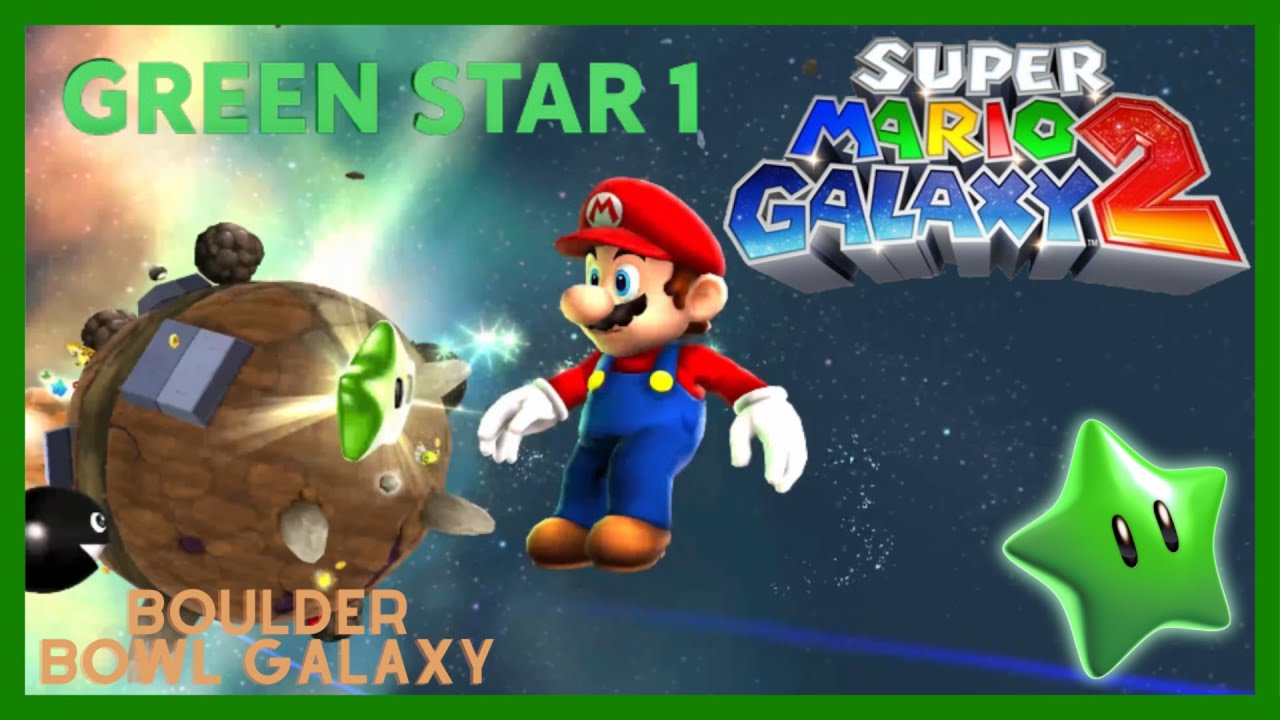 [Super Mario Galaxy 2] Boulder Bowl Galaxy | Green Star 1 - YouTube