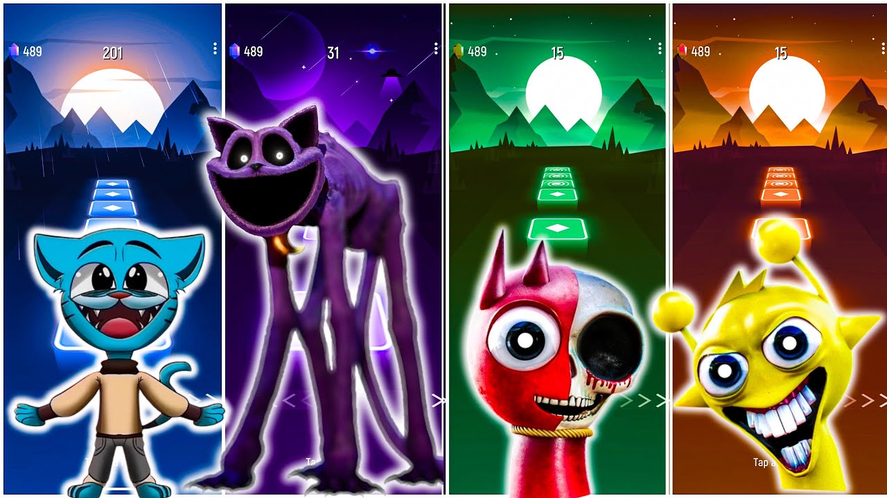 POPPY PLAYTIME 3: Sprunki Incredibox VS CatNap VS Thomas Train Exe VS ...