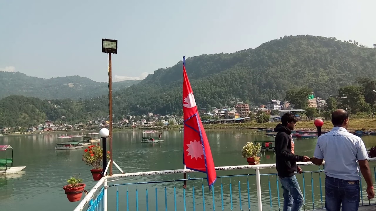 Fewa Lake (Fewa Taal) | View Of Himalyas From The Lake | Pokhara, Nepal ...