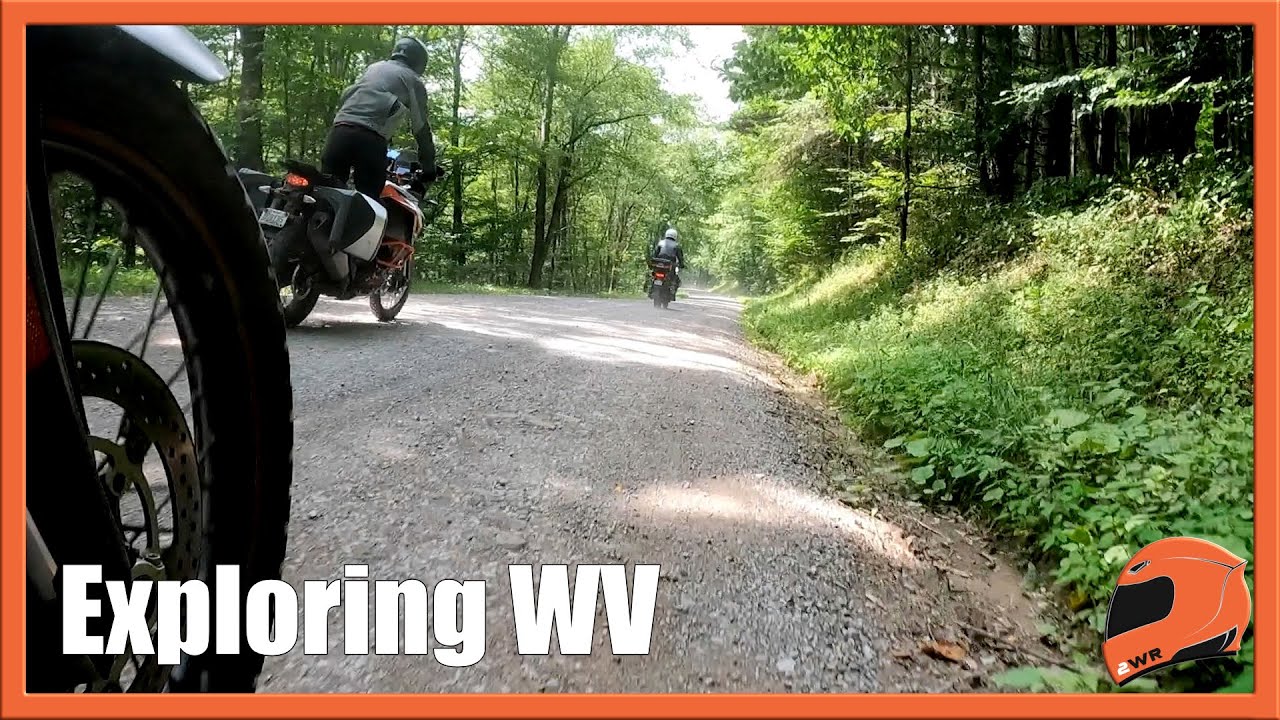WV ADV Motorcycle Riding - YouTube