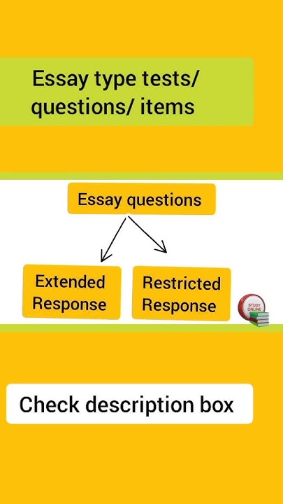 essay type tests items/ questions within one minute #shorts #ytshorts ...