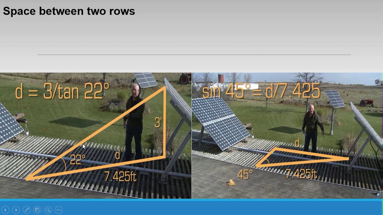 distance between two rows تحديد المسافة بين الصفوف لتجنب الظلال - YouTube