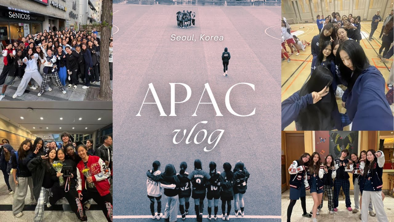 APAC SOCCER VLOG 2025 | south korea, international school, w/friends ...