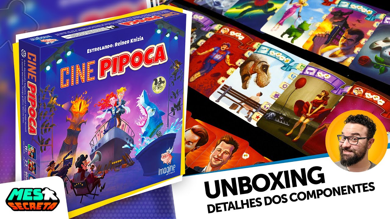 Cine Pipoca - Detalhe dos componentes (unboxing) - YouTube