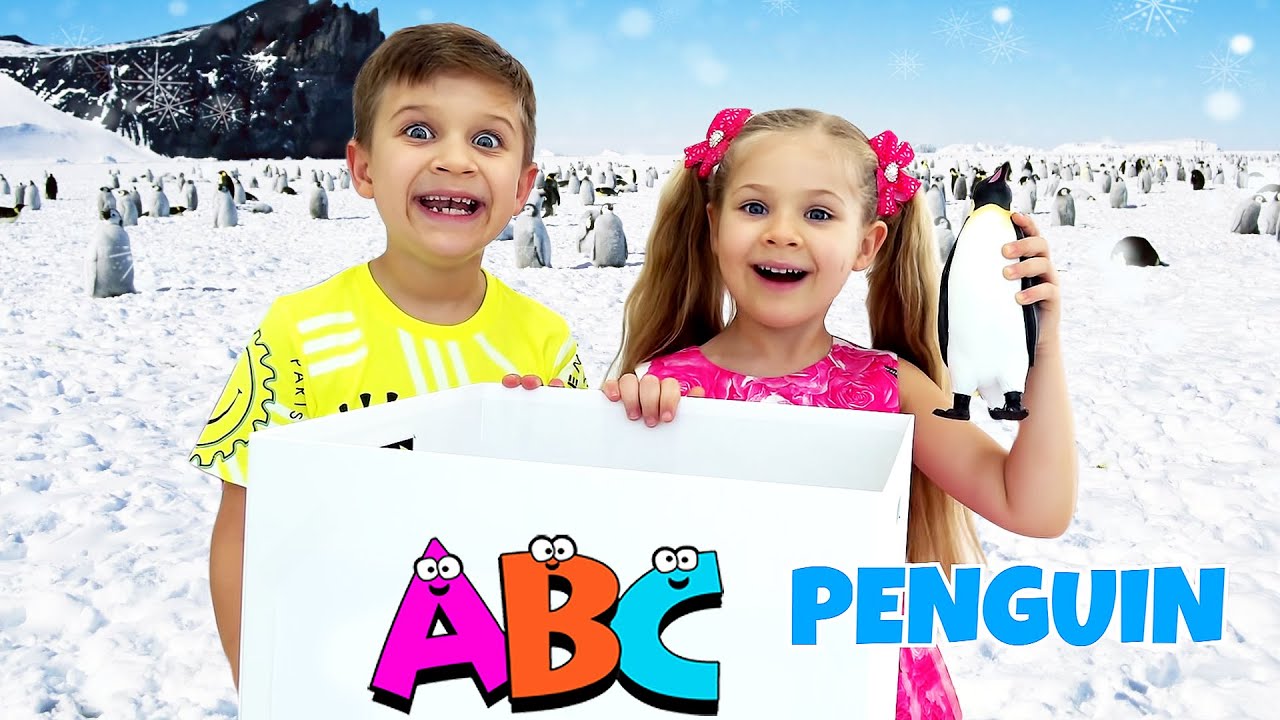 ダイアナとローマと一緒にアルファベットを学ぼう！ABC Alphabet for kids Diana & Roma - YouTube