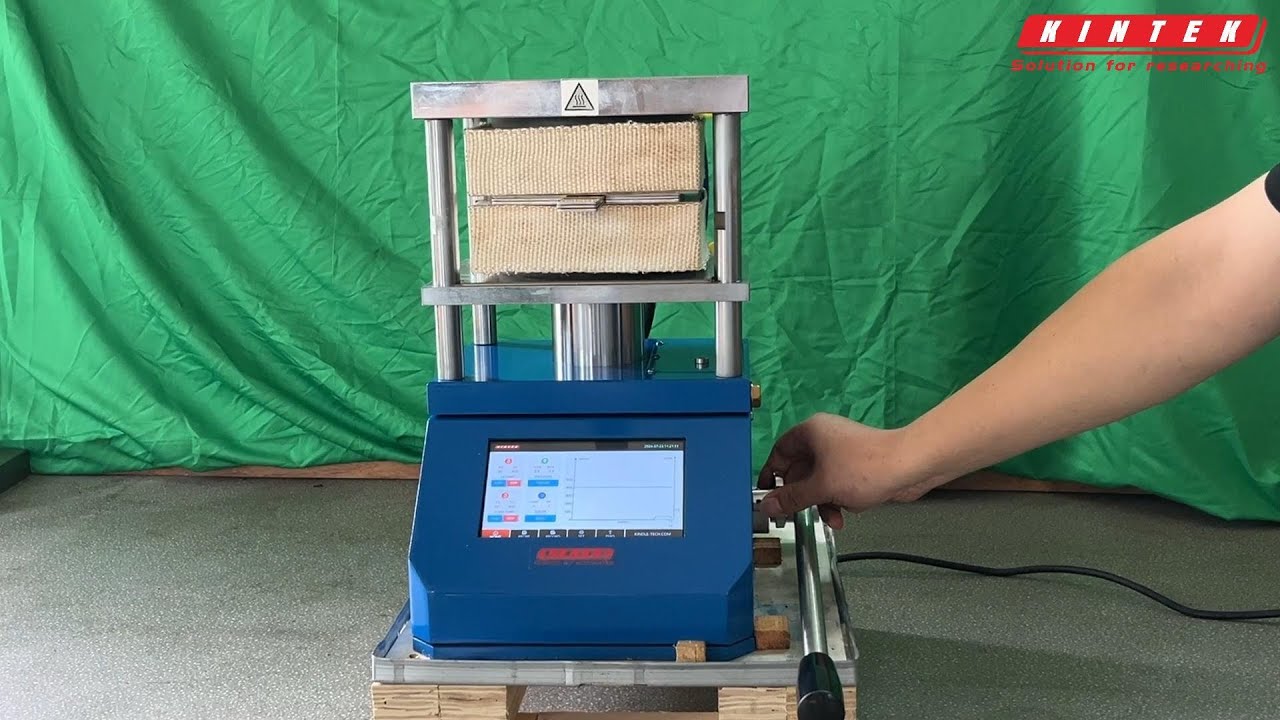 Operating a Manual Heat Press - YouTube