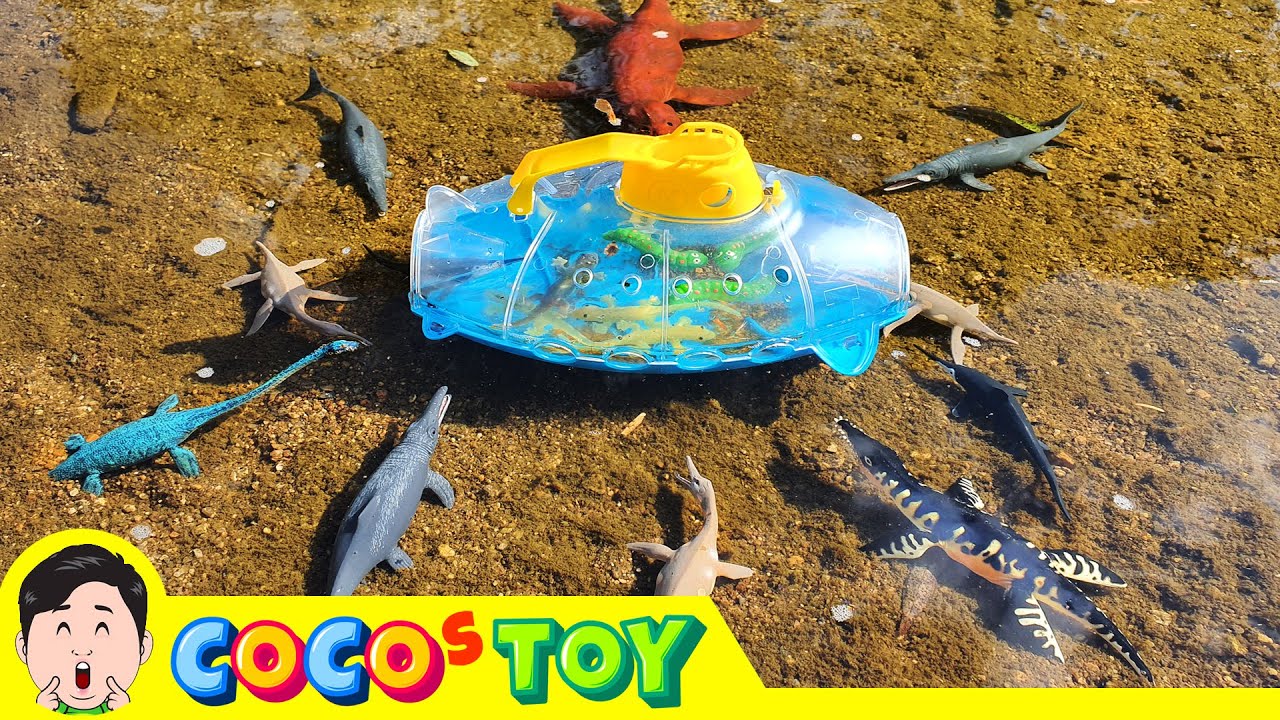 Let's catch dinosaurs in a streamㅣreal version, dinosaurs for kids ...