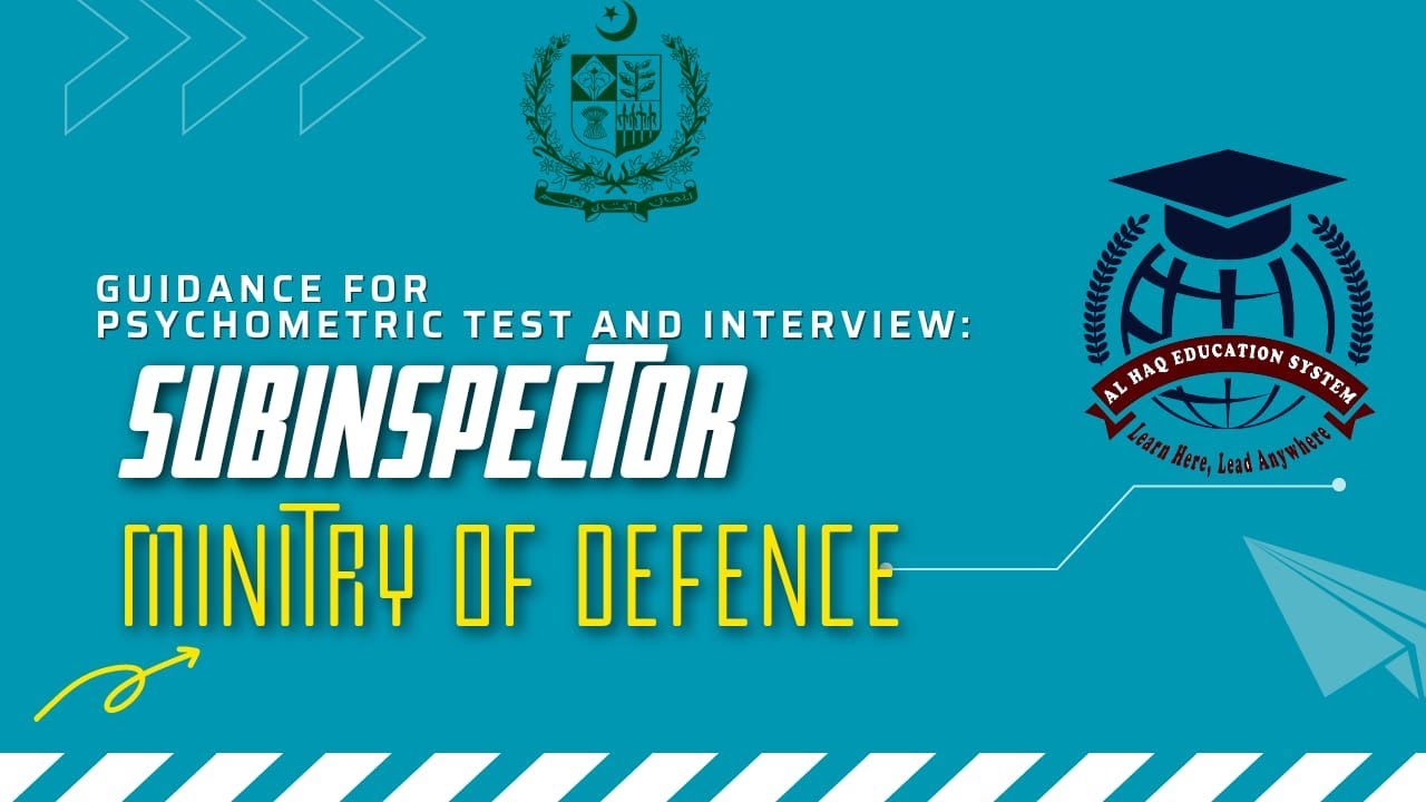 Guidance for Psychometric test and Interview MOD from Serving Sub ...