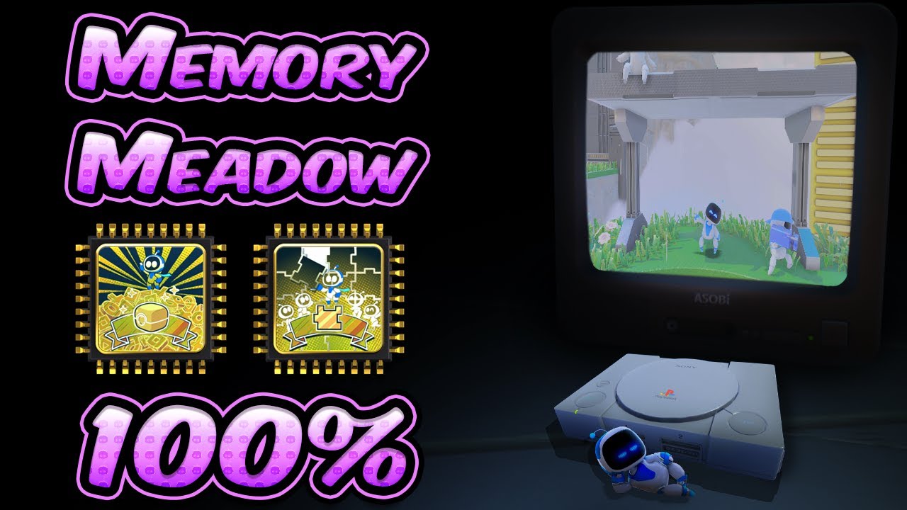 Astro's Playroom - Memory Meadow 100% Walkthrough (all Puzzle Pieces ...