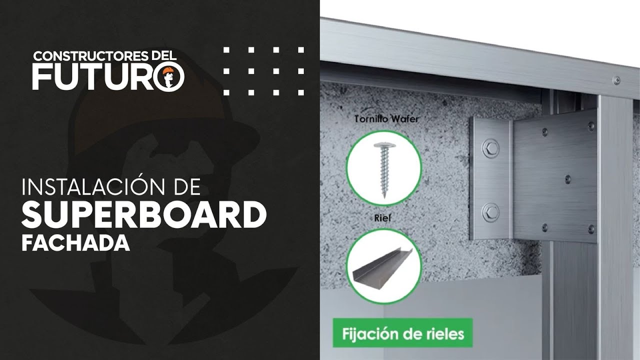 Instalación de Superboard Fachadas - YouTube