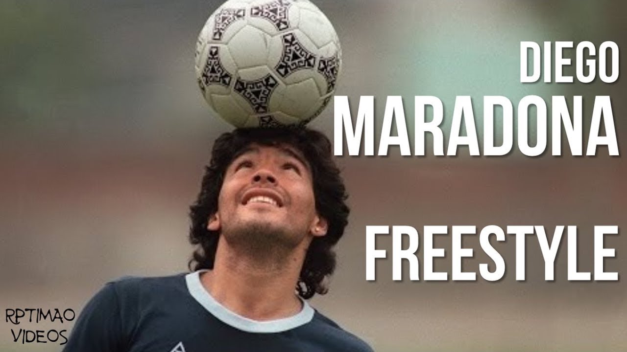 Best Of Diego Armando Maradona Freestyle - AWESOME SKILLS - YouTube