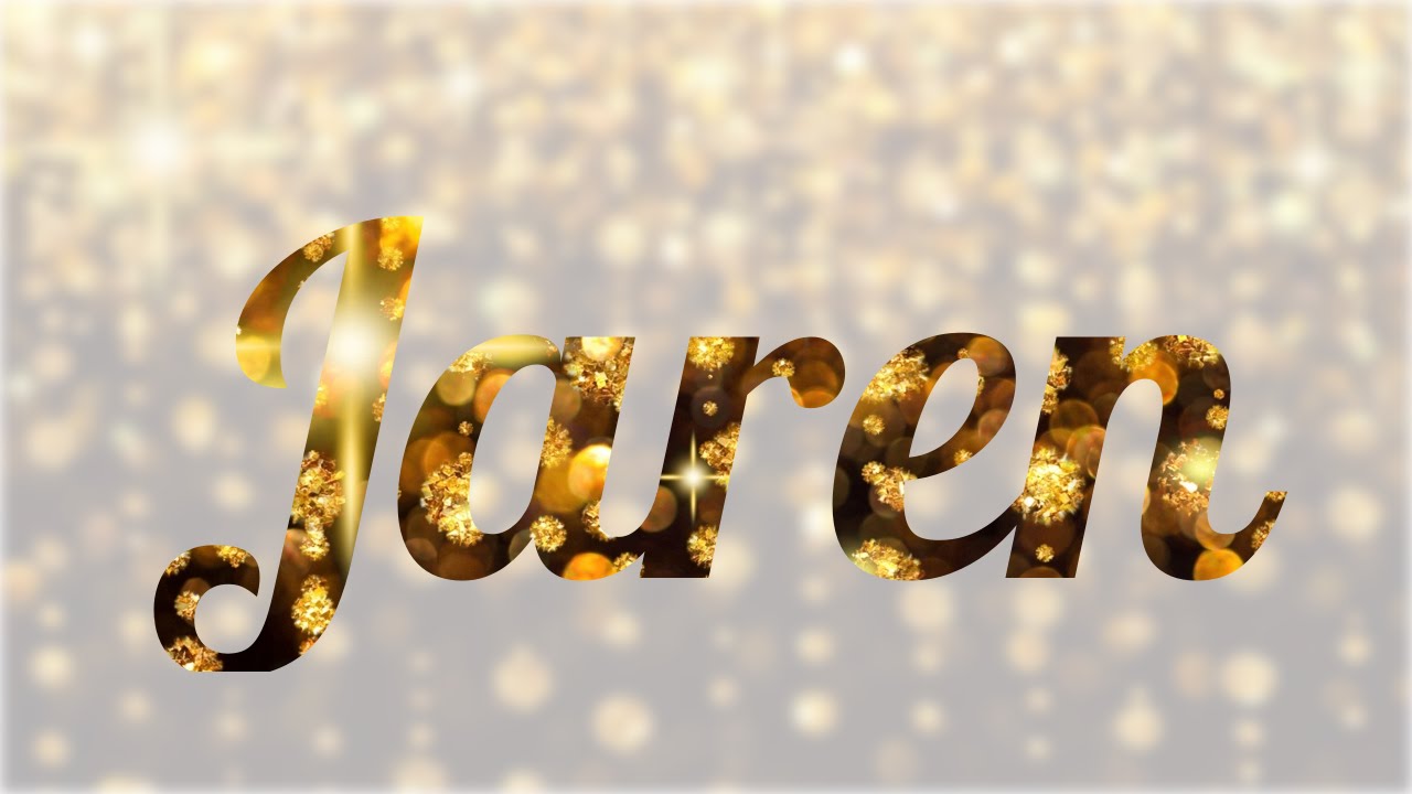 Significado de Jaren, nombre Inglés para tu bebe niño o niña (origen y ...