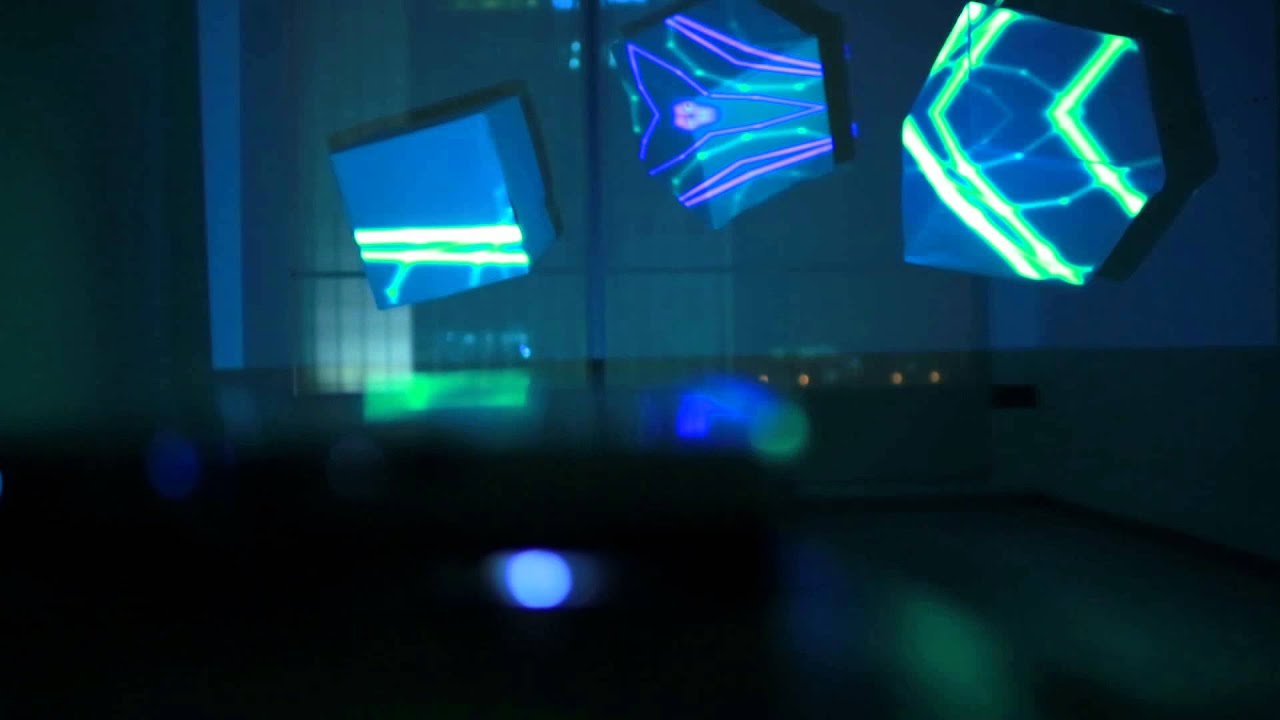 Experiments in Projection Mapping: Boxes V1 - YouTube