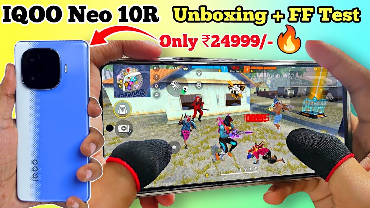 iQOO Neo 10r 5G Free Fire Test | iQOO Neo 10r 5g Gaming Test | iQOO Neo ...