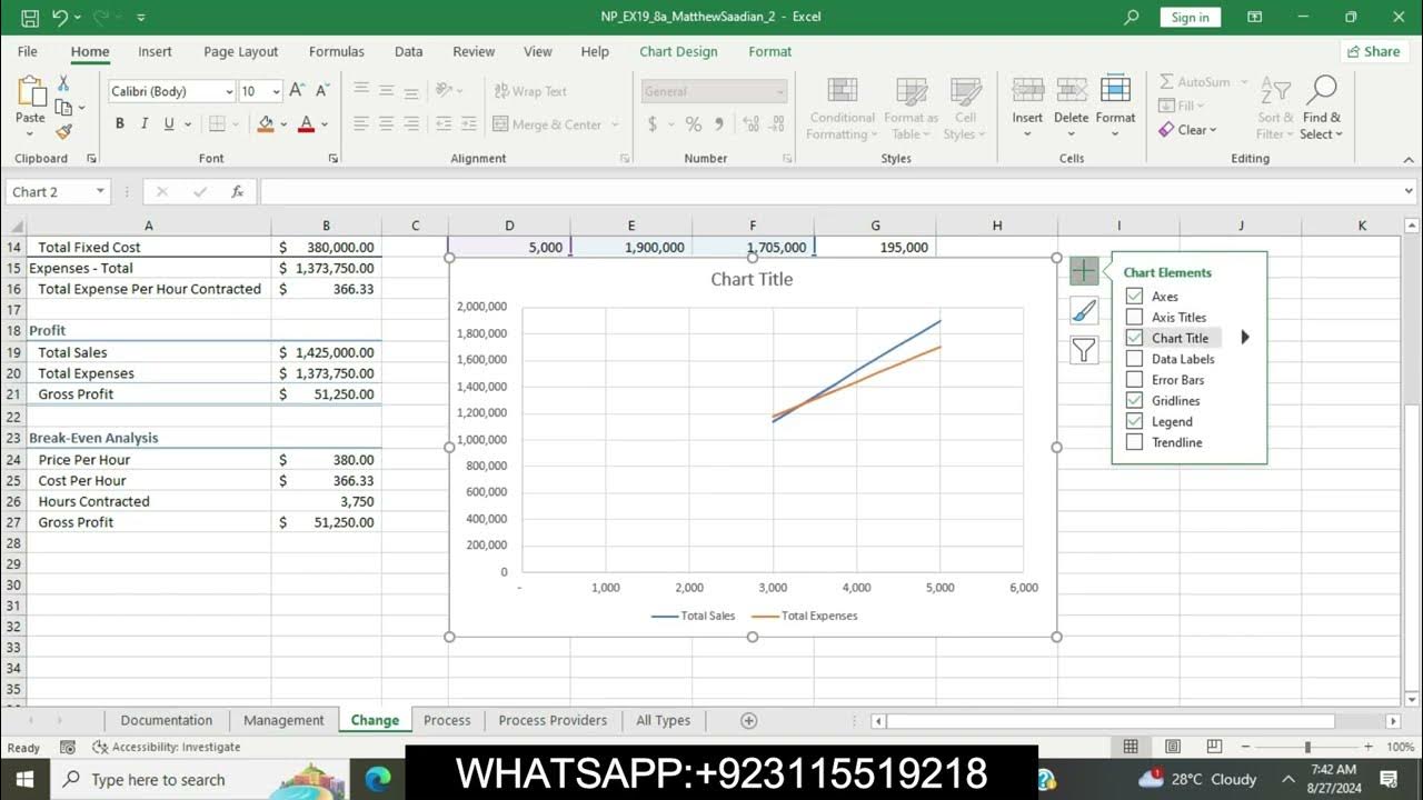 Excel 2019 Module 8 SAM Project 1a | Cairo Consulting | NP_EX19_8a ...