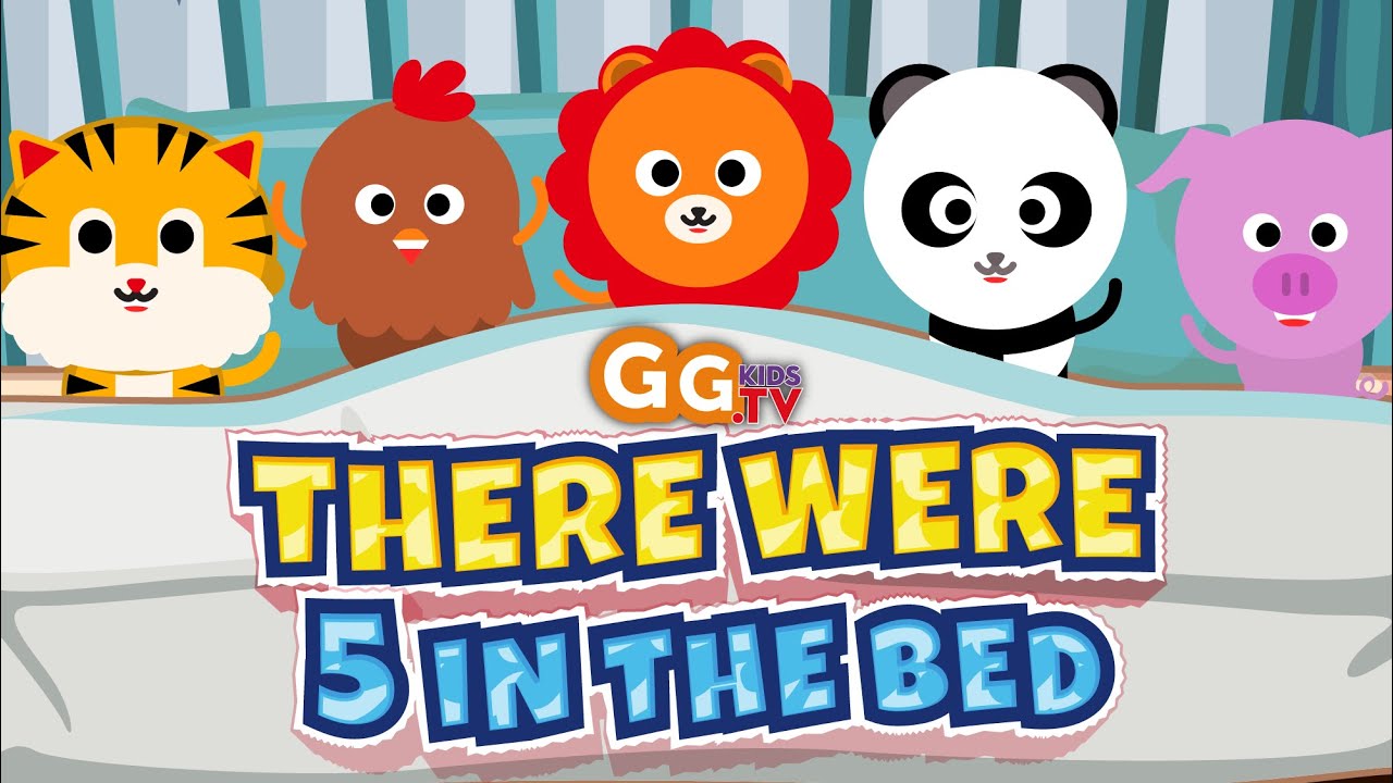 Five In The Bed | Nursery Rhymes & Kids Songs - YouTube