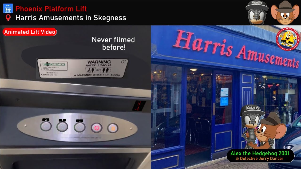 ALV: 2011 Phoenix Platform Lift at Harris Amusements in Skegness - YouTube