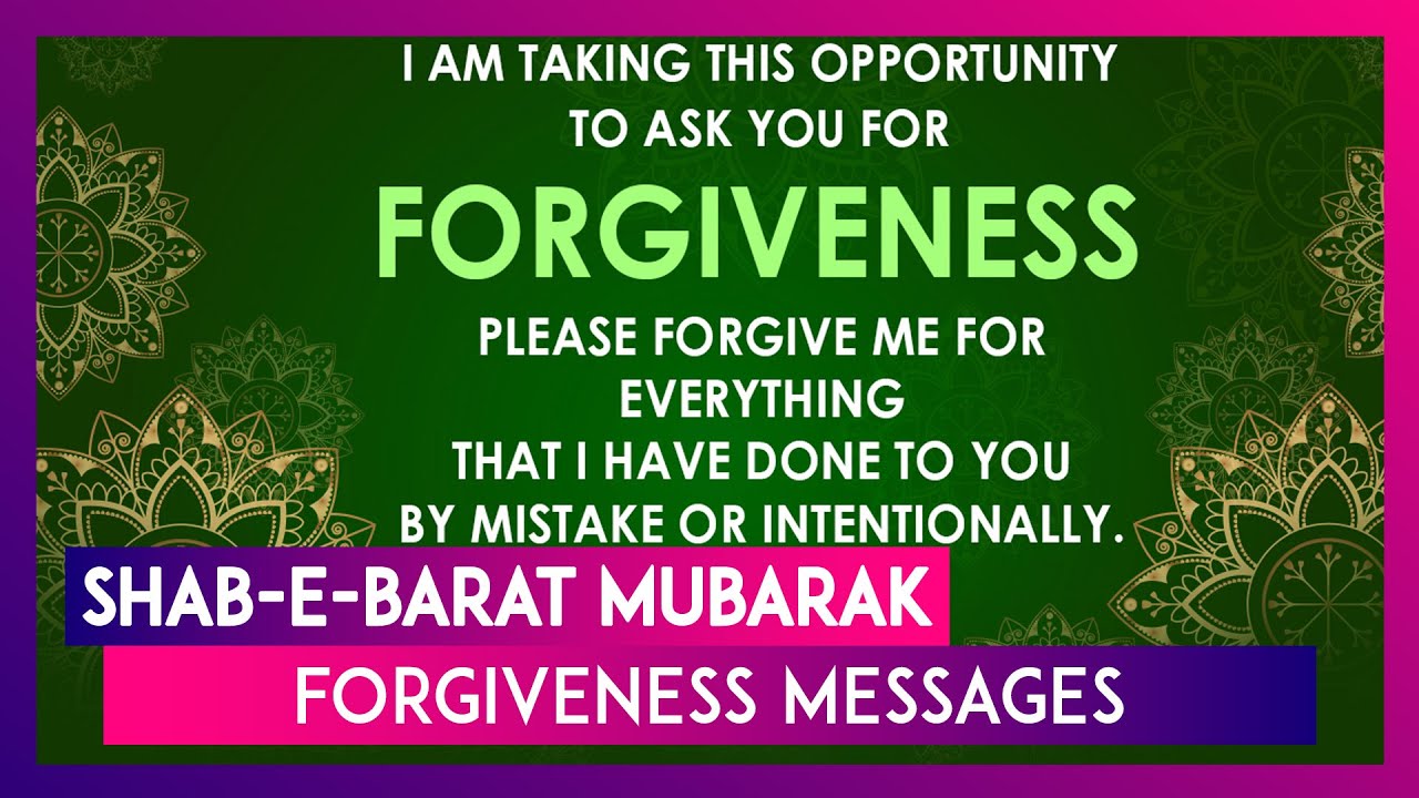 Shab-e-Barat Forgiveness Messages: Send Quotes, Sayings & Greetings on ...