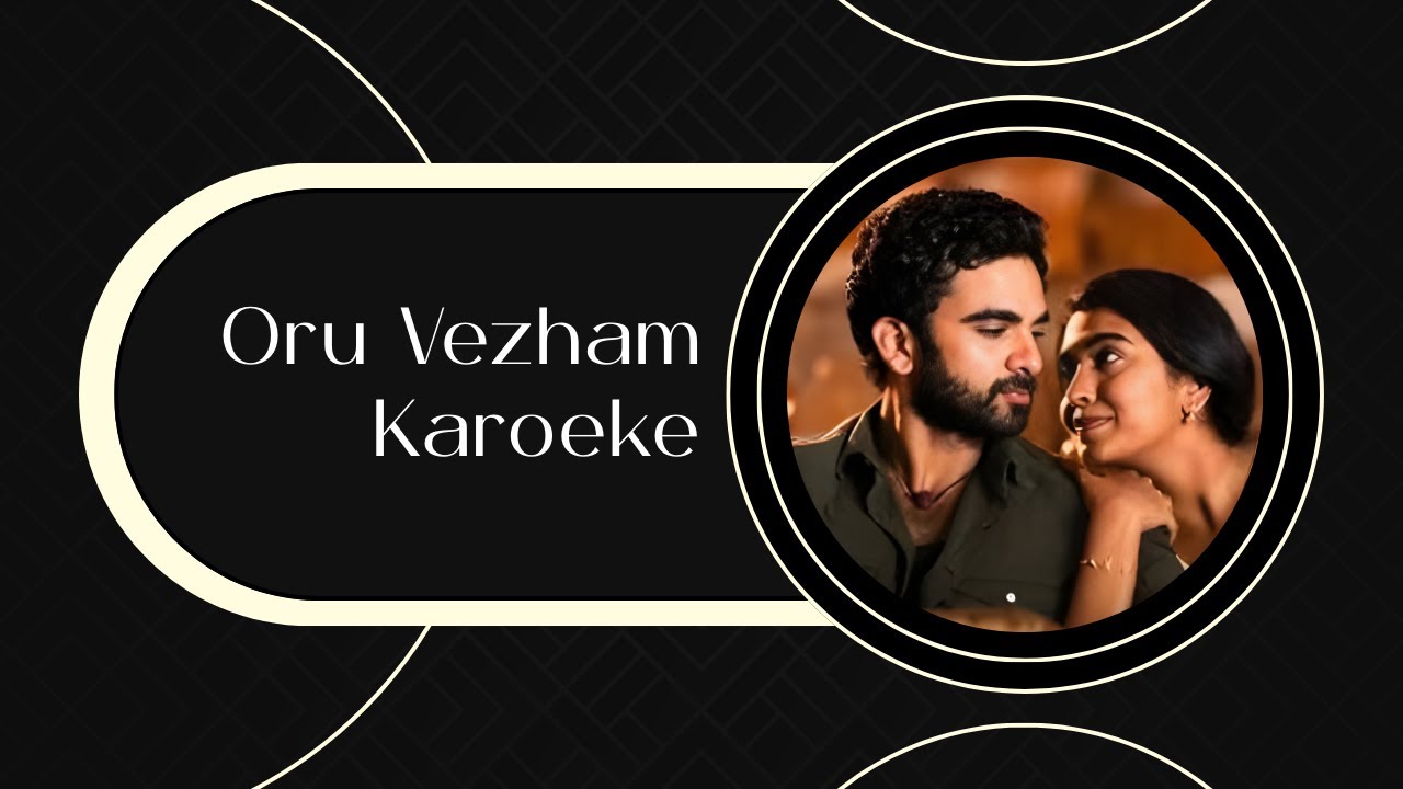 Oru Vezham Karaoke - Niththam Oru Vaanam - YouTube