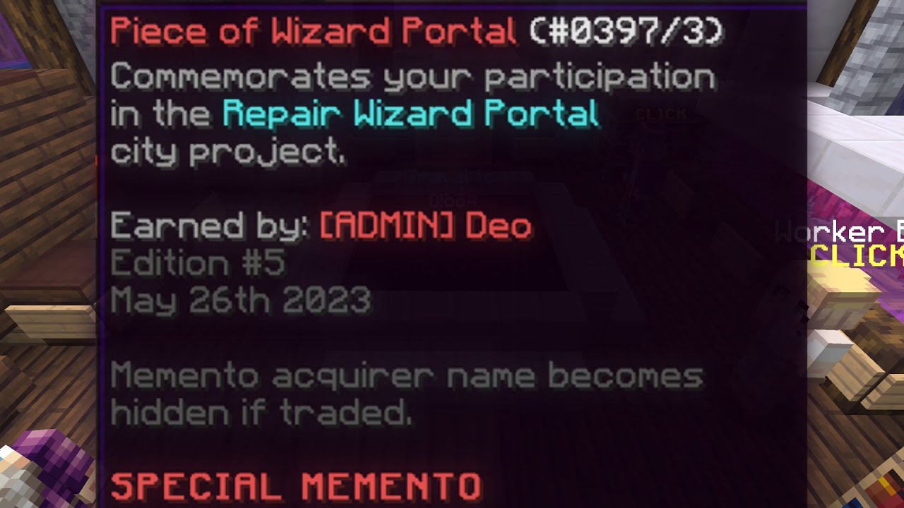 Wizard Portal released??? New Editioned Item | Hypixel SkyBlock Rift ...