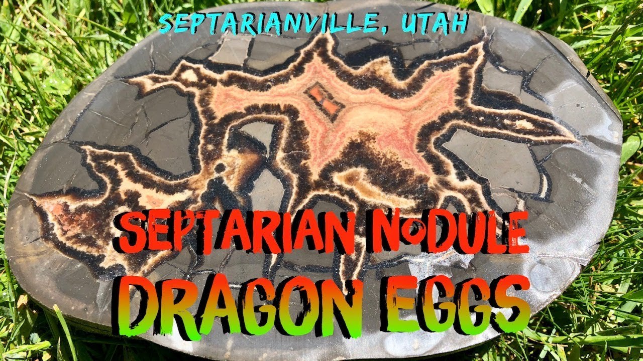 Septarian Nodule Rockhounding Utah - YouTube