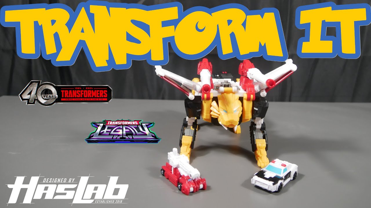 Transform It Transformers Legacy Haslab Victory Leo & Holi & Fire ...