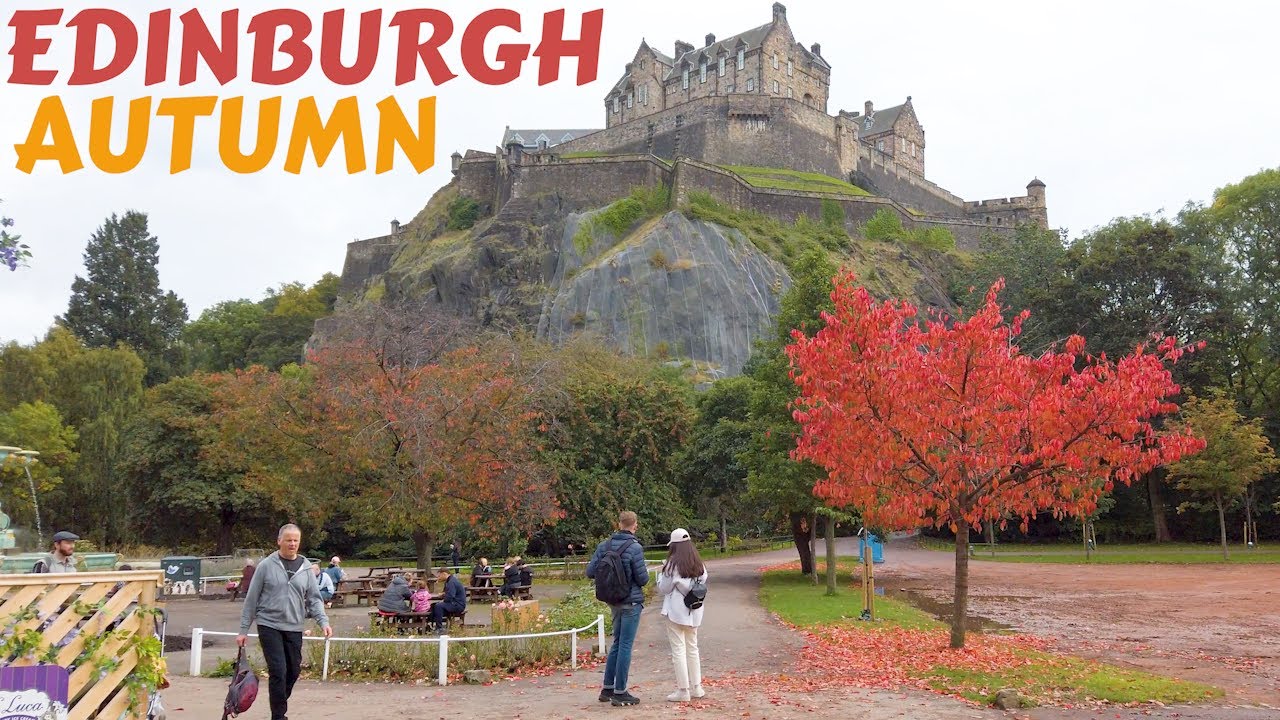 Walking in Edinburgh in Autumn | October 2023 - YouTube