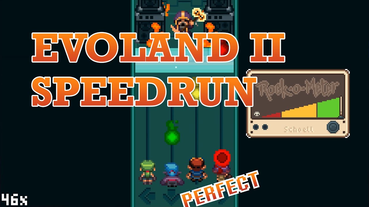 Evoland 2 Any% Speedrun in 5:08:45 - YouTube
