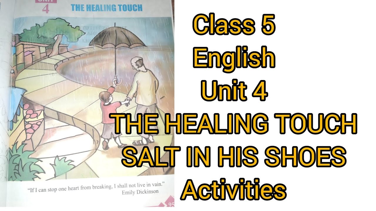 Class 5 English SALT IN HIS SHOES Activities | Std 5 Salt In his Shoes ...