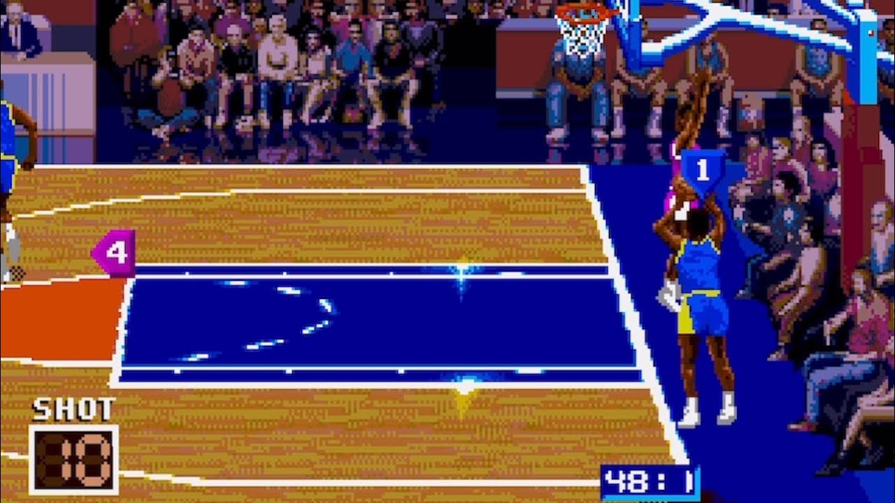 NBA Jam (Sega Genesis) | Indiana Pacers vs. Utah Jazz - YouTube