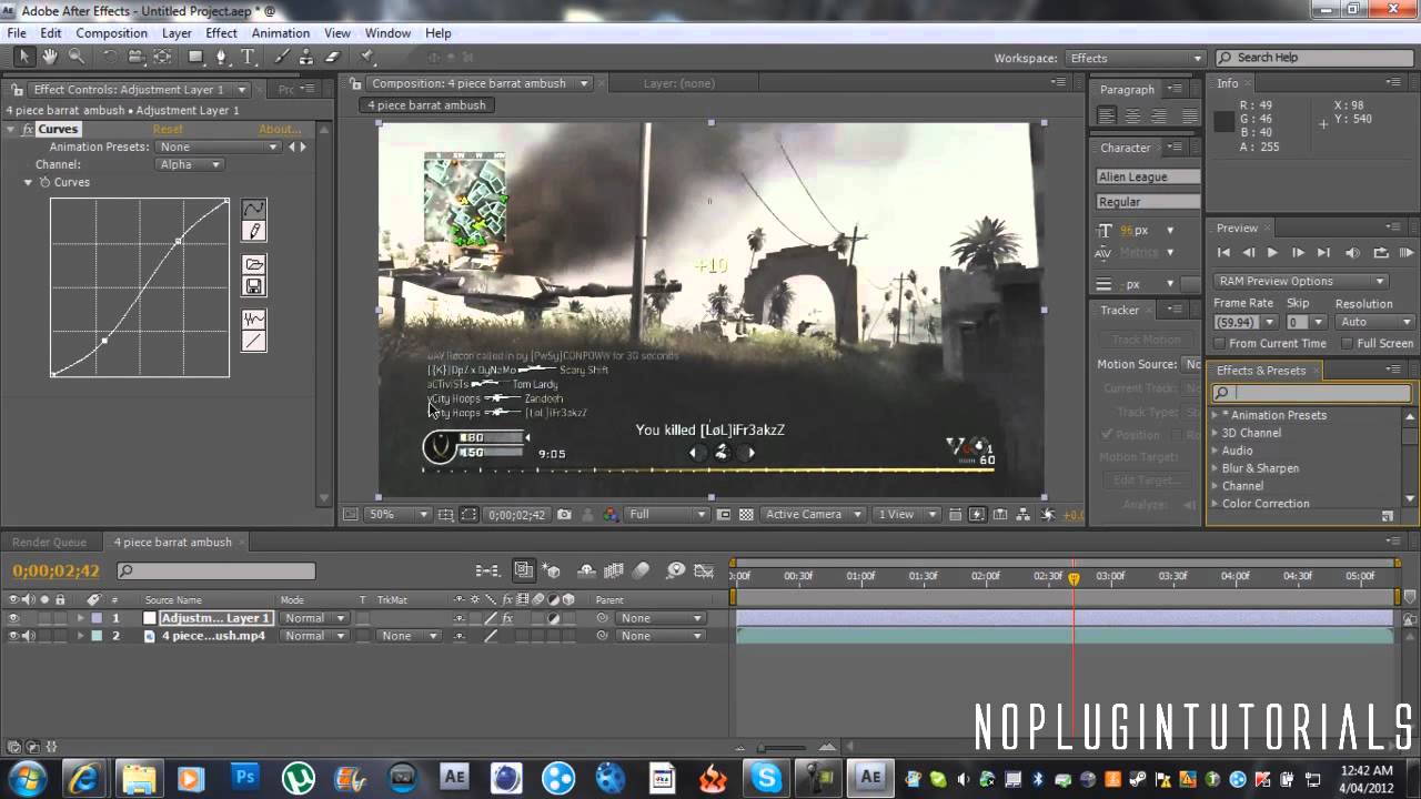 After Effects Color Correction Tutorial YouTube After Effects Color Correction Tutorial YouTube