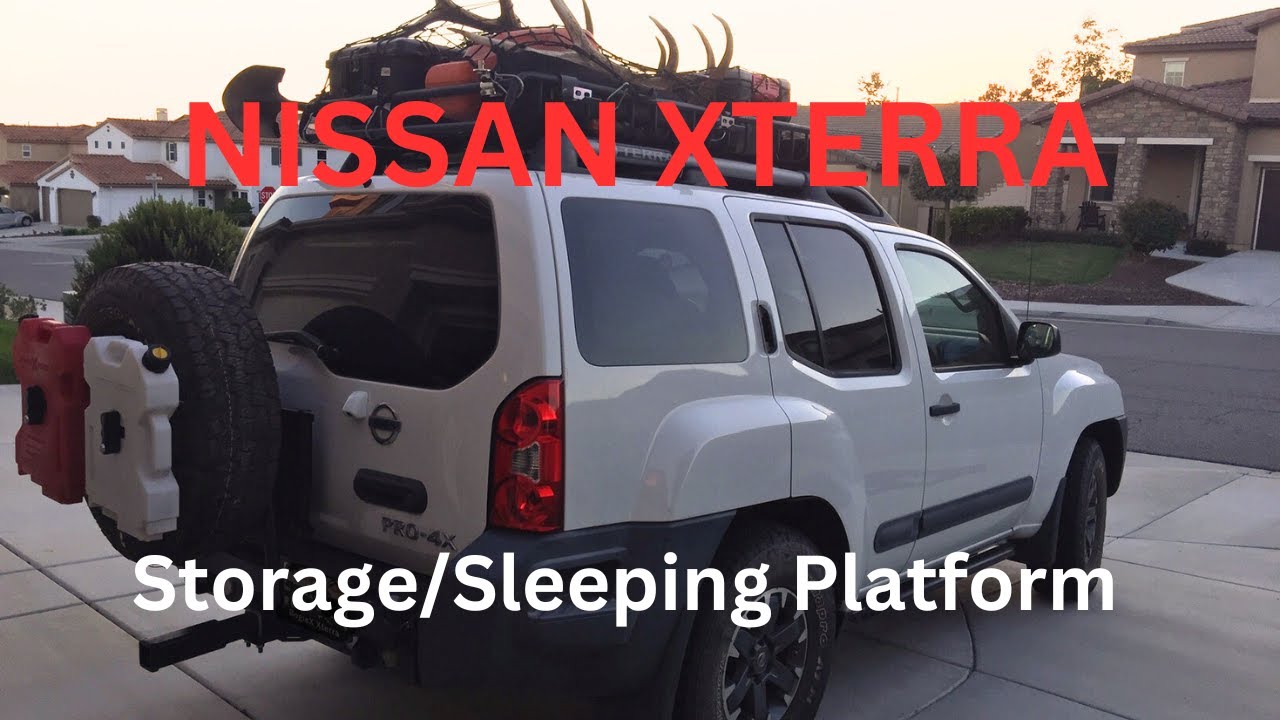 Nissan Xterra Storage & Sleep Platform #xterra #nissanxterra - YouTube