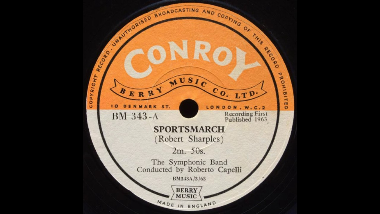 Robert Sharples - Sportsmarch - YouTube