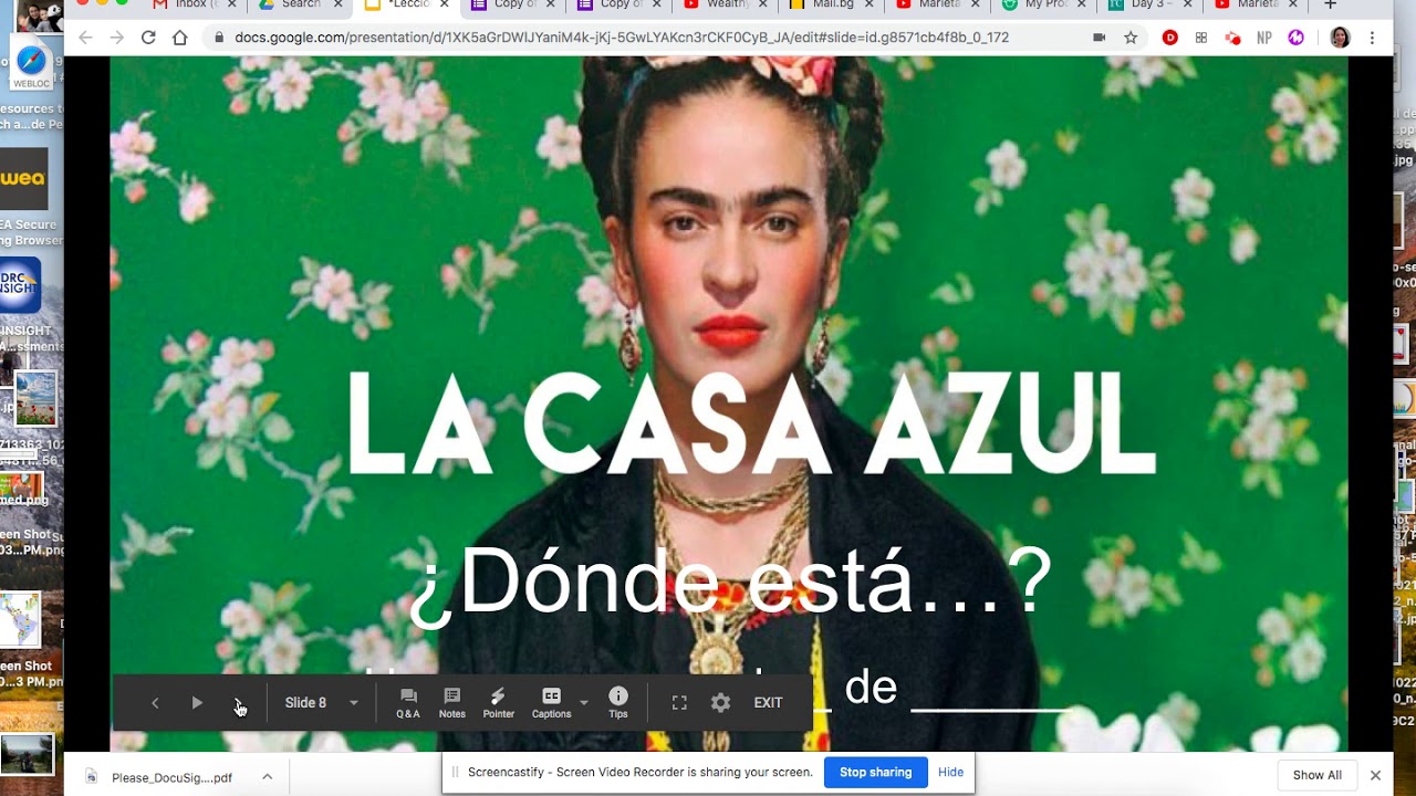 La casa azul de Frida- ser vs. estar - YouTube
