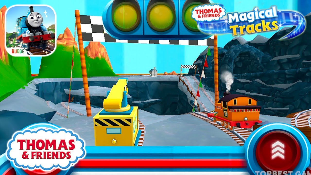 Thomas & Friends: All Engines Go 🌋🟡🍊 #201 Carly Great Race at Lava ...