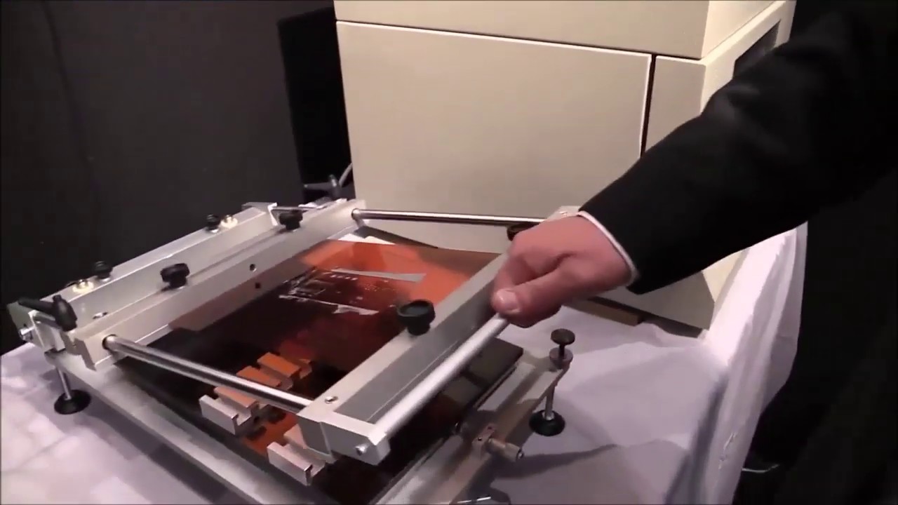 S1 - stencil of polyimide film - YouTube