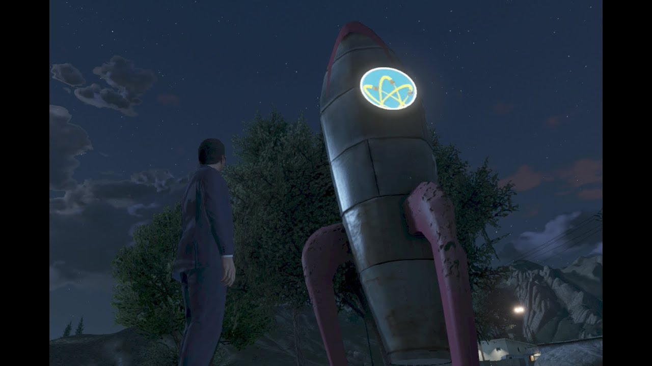 Grand Theft Auto V - Rocket Ship - LOCATION - YouTube