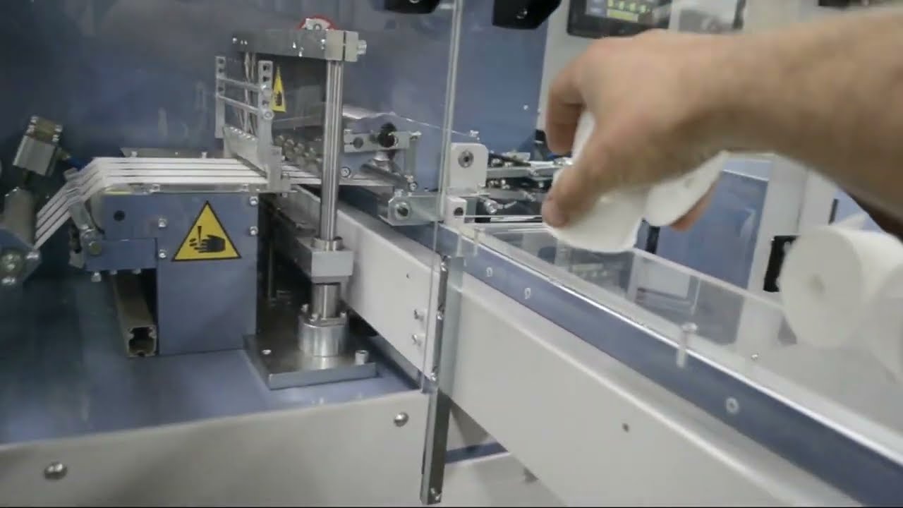 Automatyczna nawijarka bandaża - Automatic bandage winder ANB-23 - YouTube