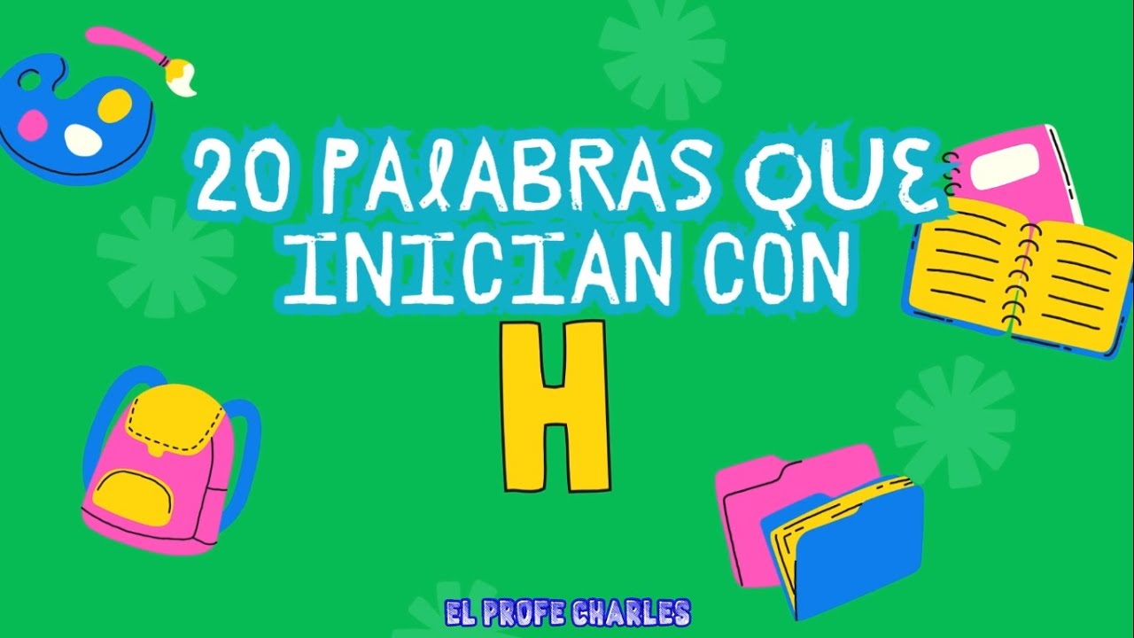 20 palabras que empiezan con la letra H para niños | aprende en casa ...