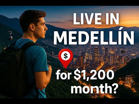 How much does it cost to live in Colombia, Medellín in 2025 as a digital nomad ?