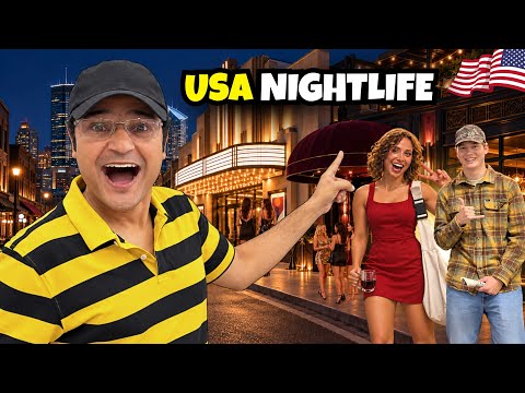 What America Looks Like at Night 🇺🇸🎶 | Live Music & Nightlife