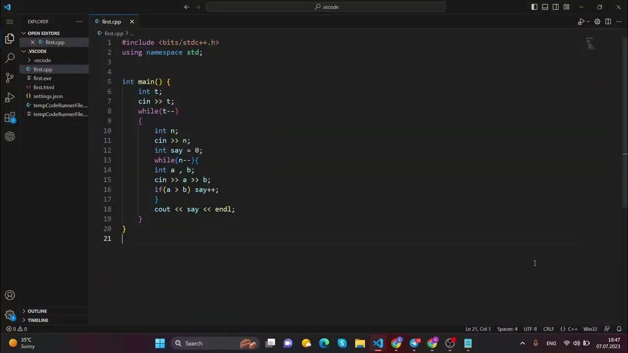 A. Rudolph and Cut the Rope | Codeforces Round 883 (Div. 3) | Codeforces solution - YouTube