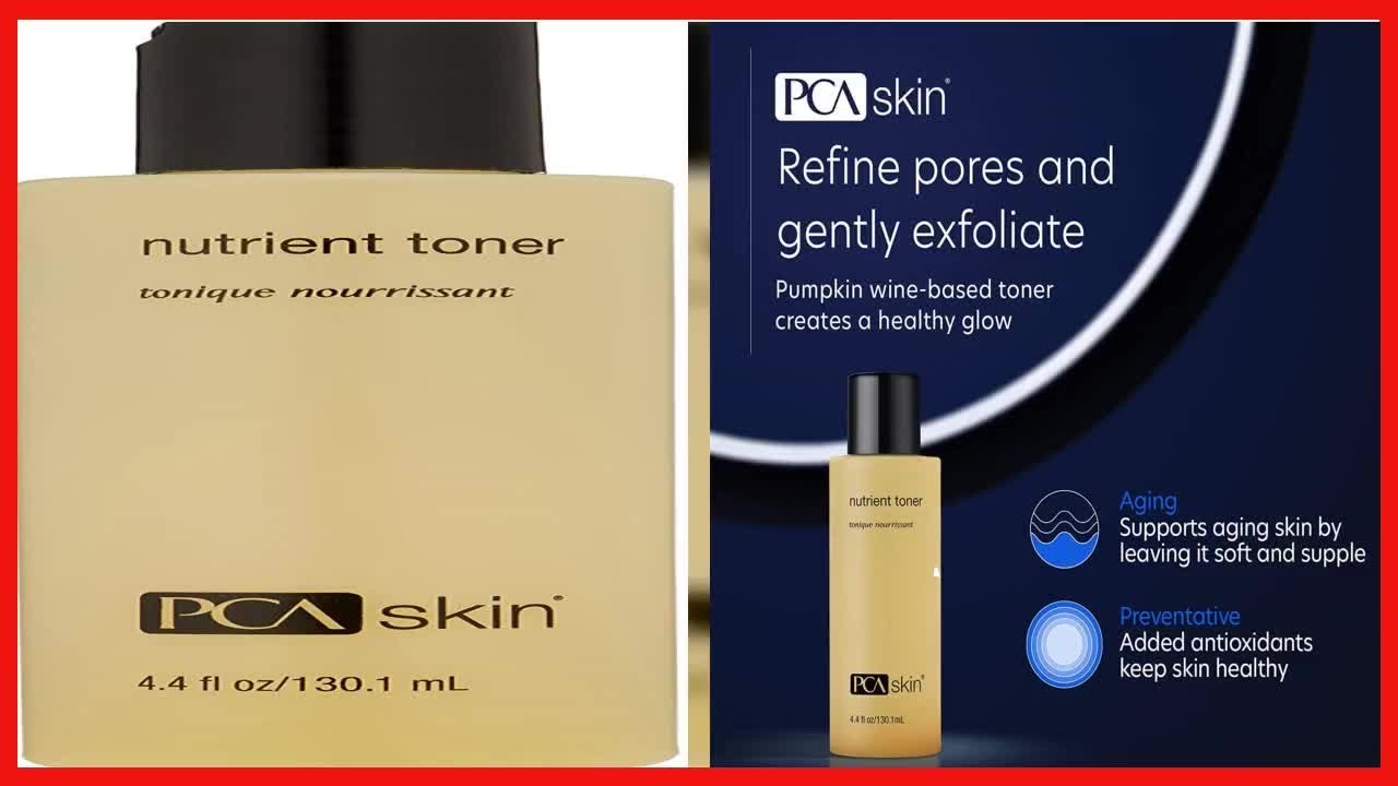 PCA SKIN Nutrient Facial Toner Pore Perfecting Hydrating Face Exfoliant ...