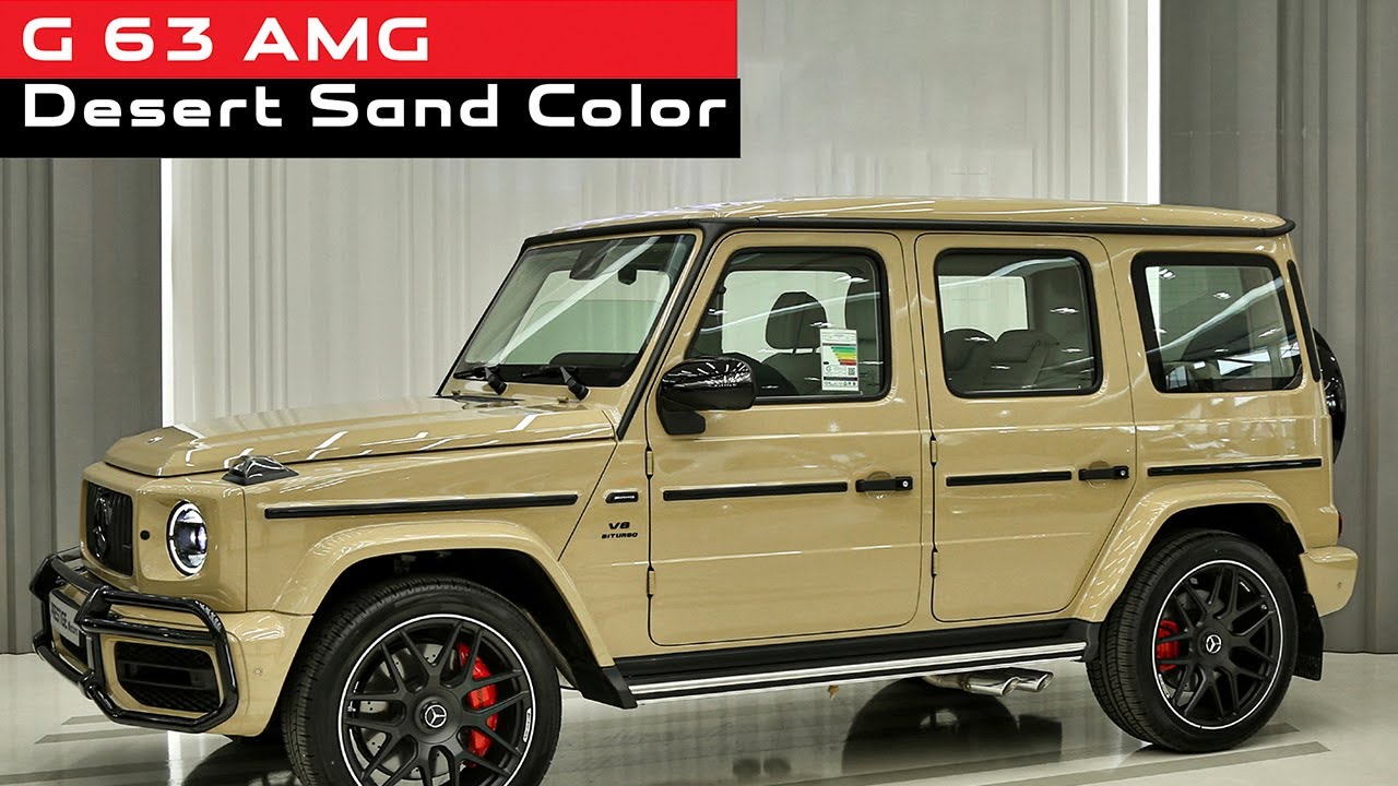 G 63 AMG Desert Sand Color - YouTube