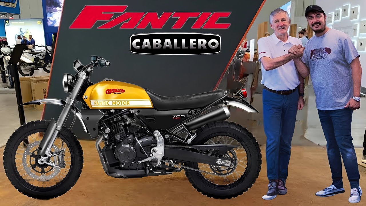 2025 NEW FANTIC MOTOR CABALLERO SPIRIT 700 TWIN INTRODUCED!! - YouTube